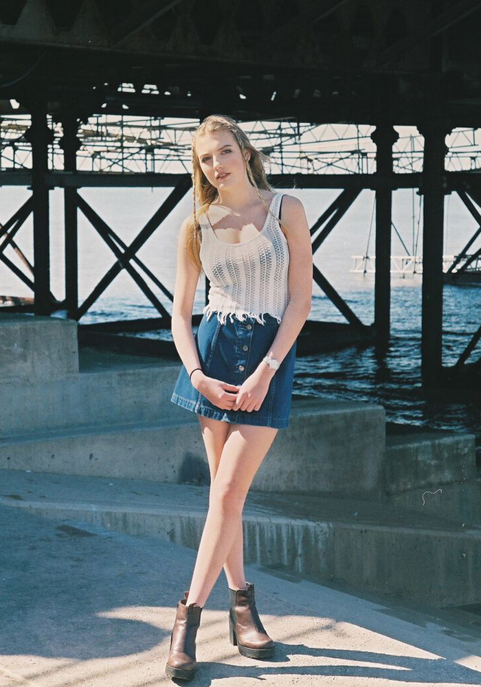 Nostalgic 90s For Debut Shoot